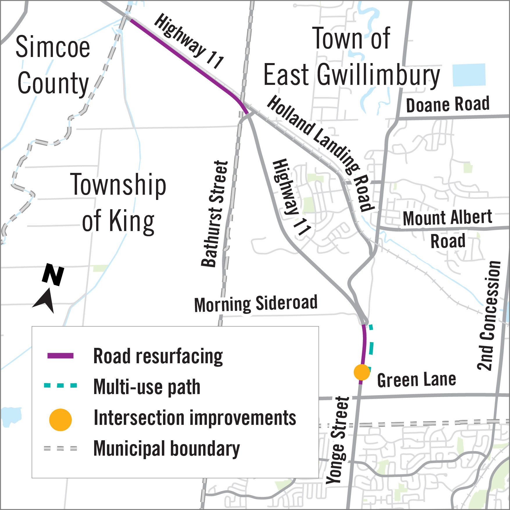 Highway 11 Improvements | York Region