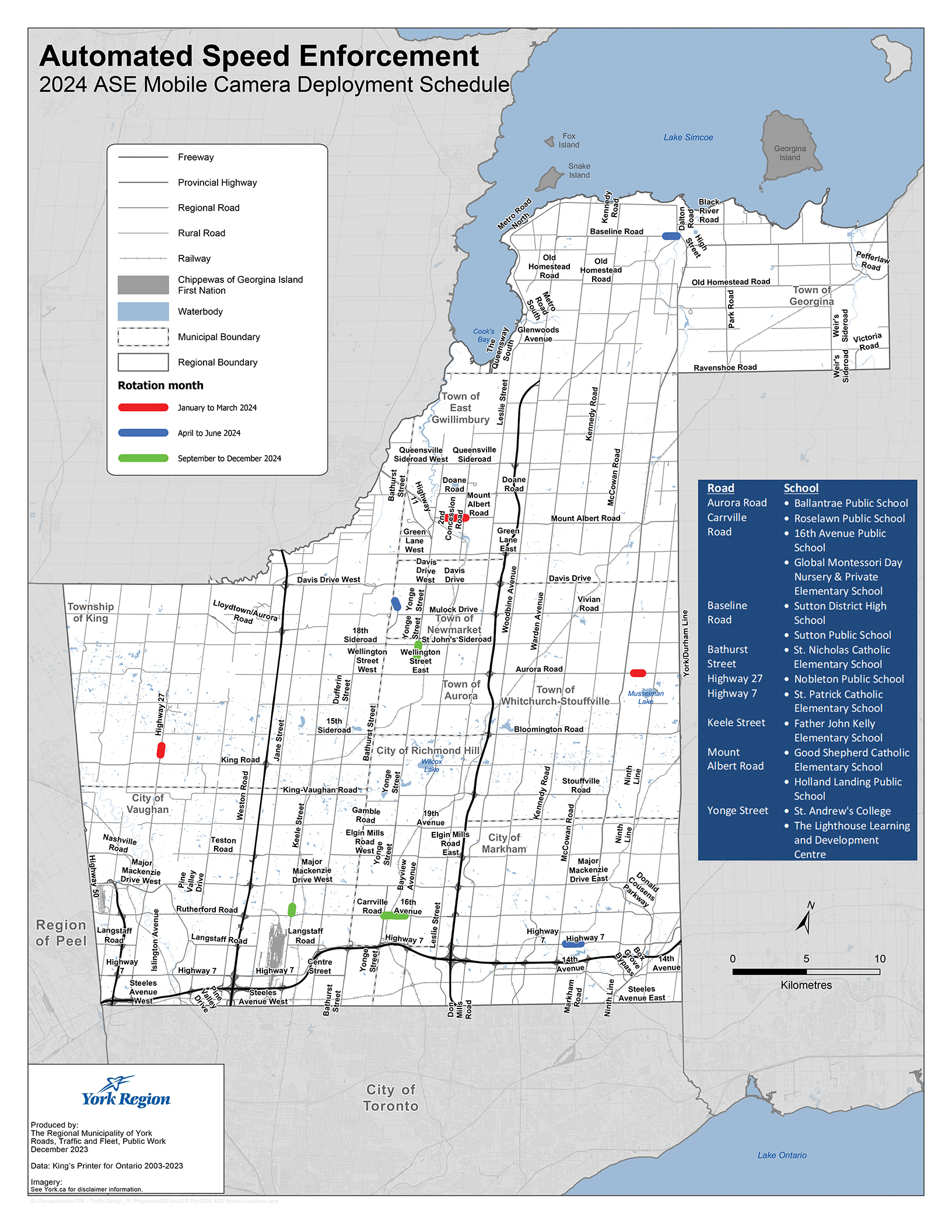 Automated Speed Enforcement | York Region