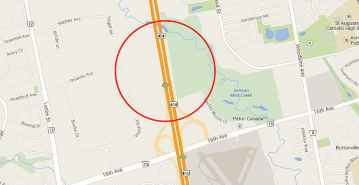 Highway 404 Road Crossing | York Region